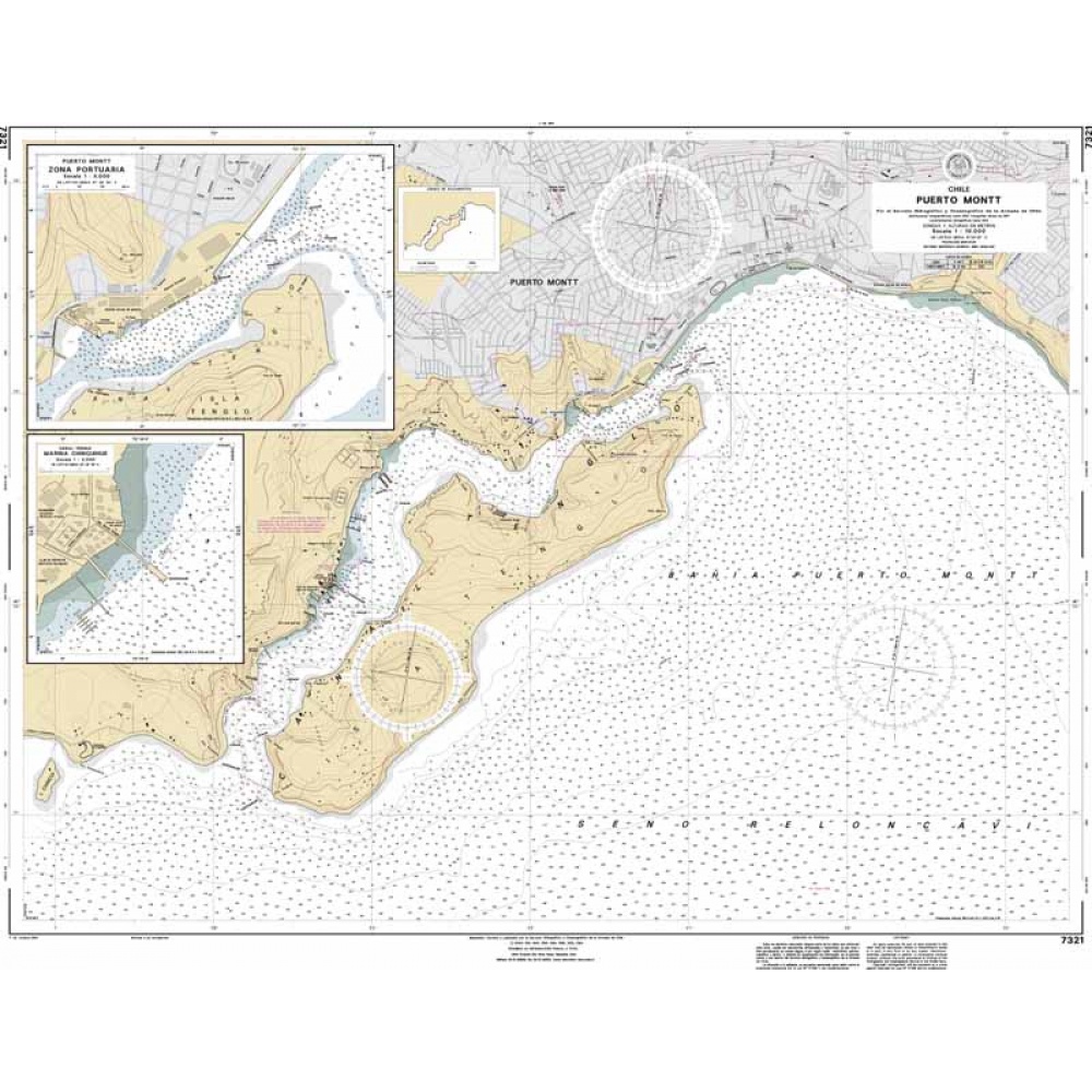 CARTA SHOA N° 7321 - PUERTO MONTT. - SHOA